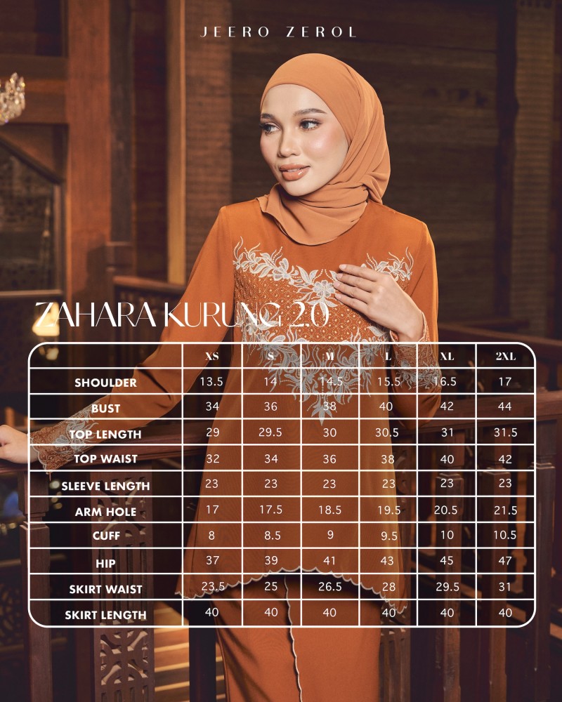Jeero Zerol | Ready Made Designer Muslimah Contemporary Dresses & Jubah ...