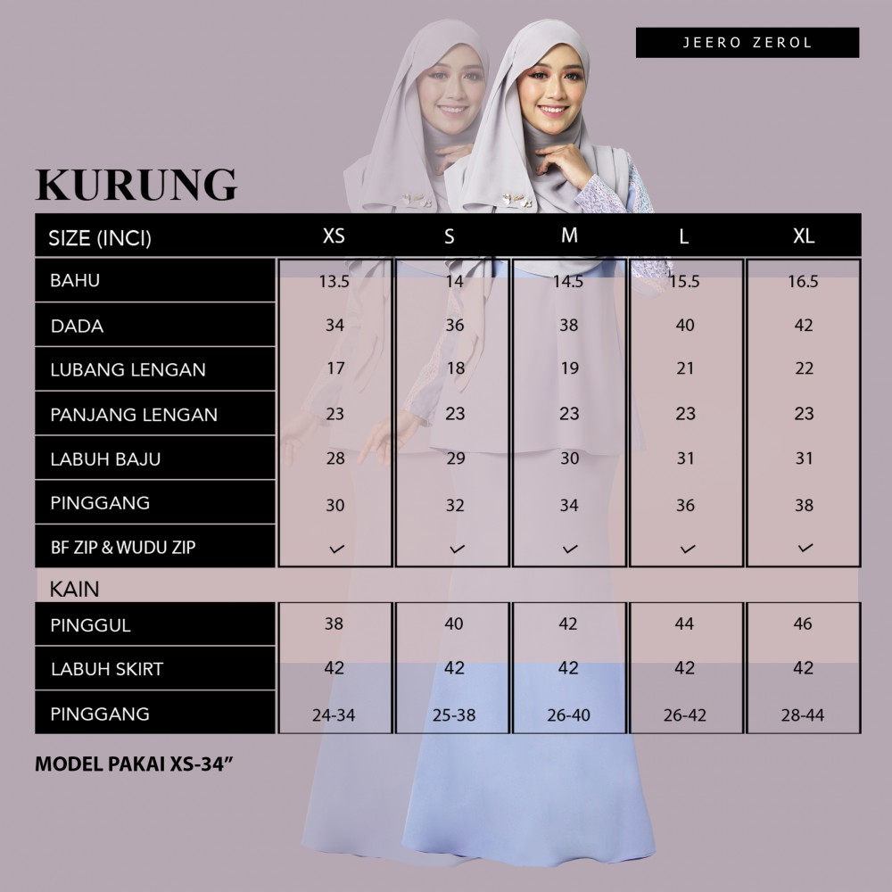 Jeero Zerol | Ready Made Designer Muslimah Contemporary Dresses & Jubah ...